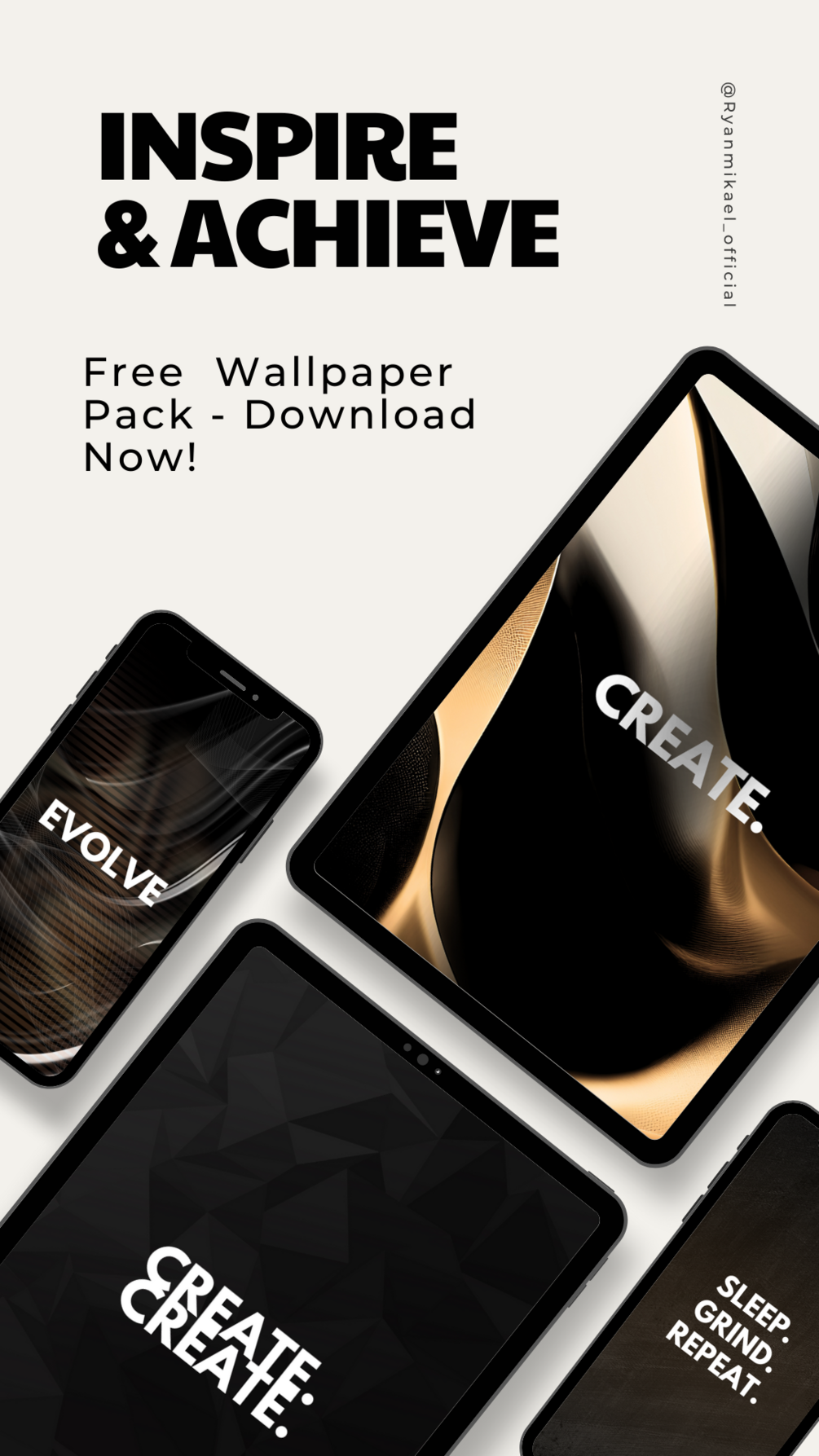 Inspire & Achieve Wallpaper Pack