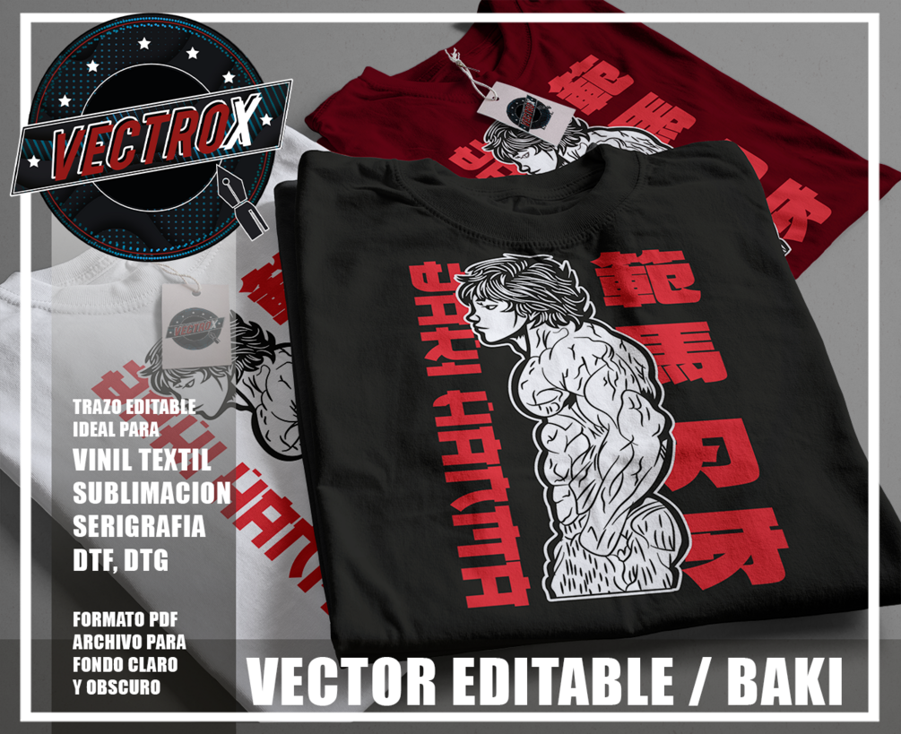 Vector Editable - Baki