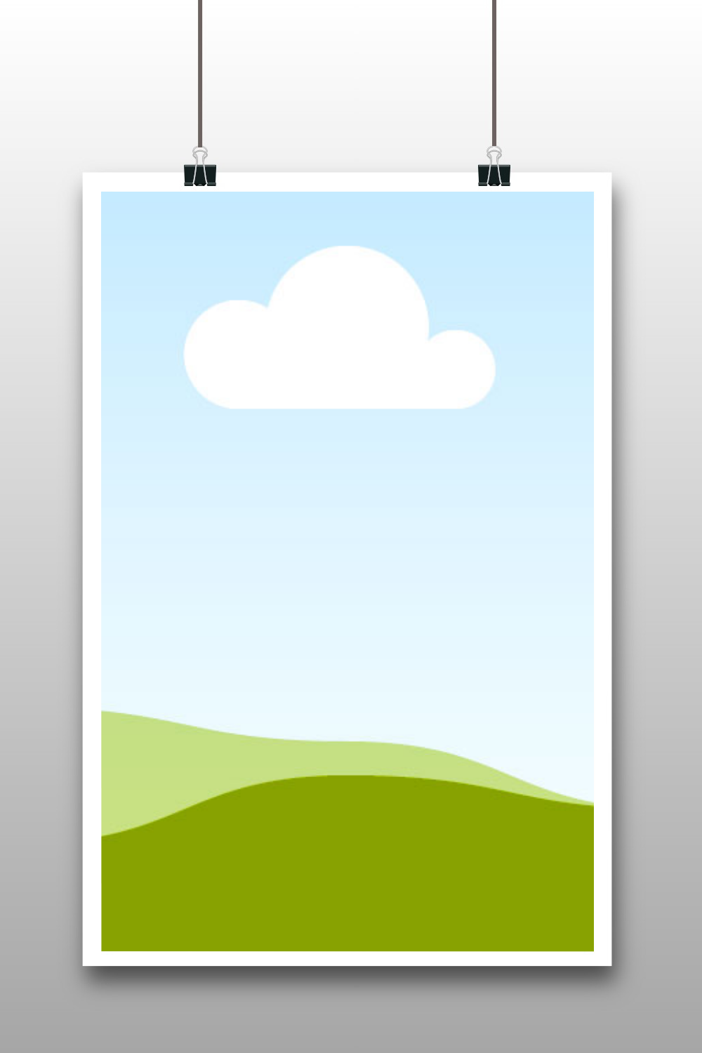 Canva Hanging Frame Template (PDF) – Editable Photo Frame Design for Canva