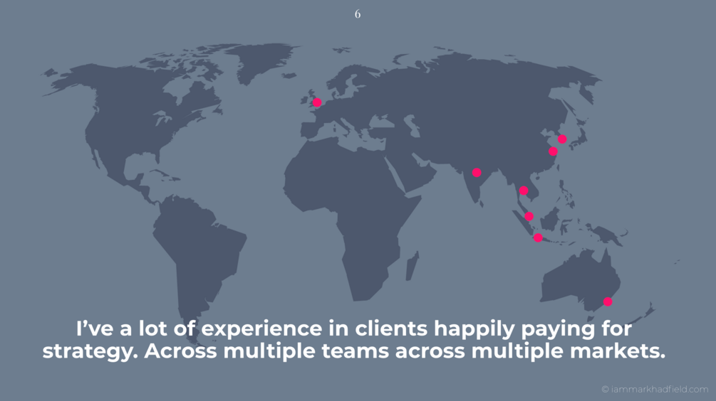 How to make clients happy to pay for strategy