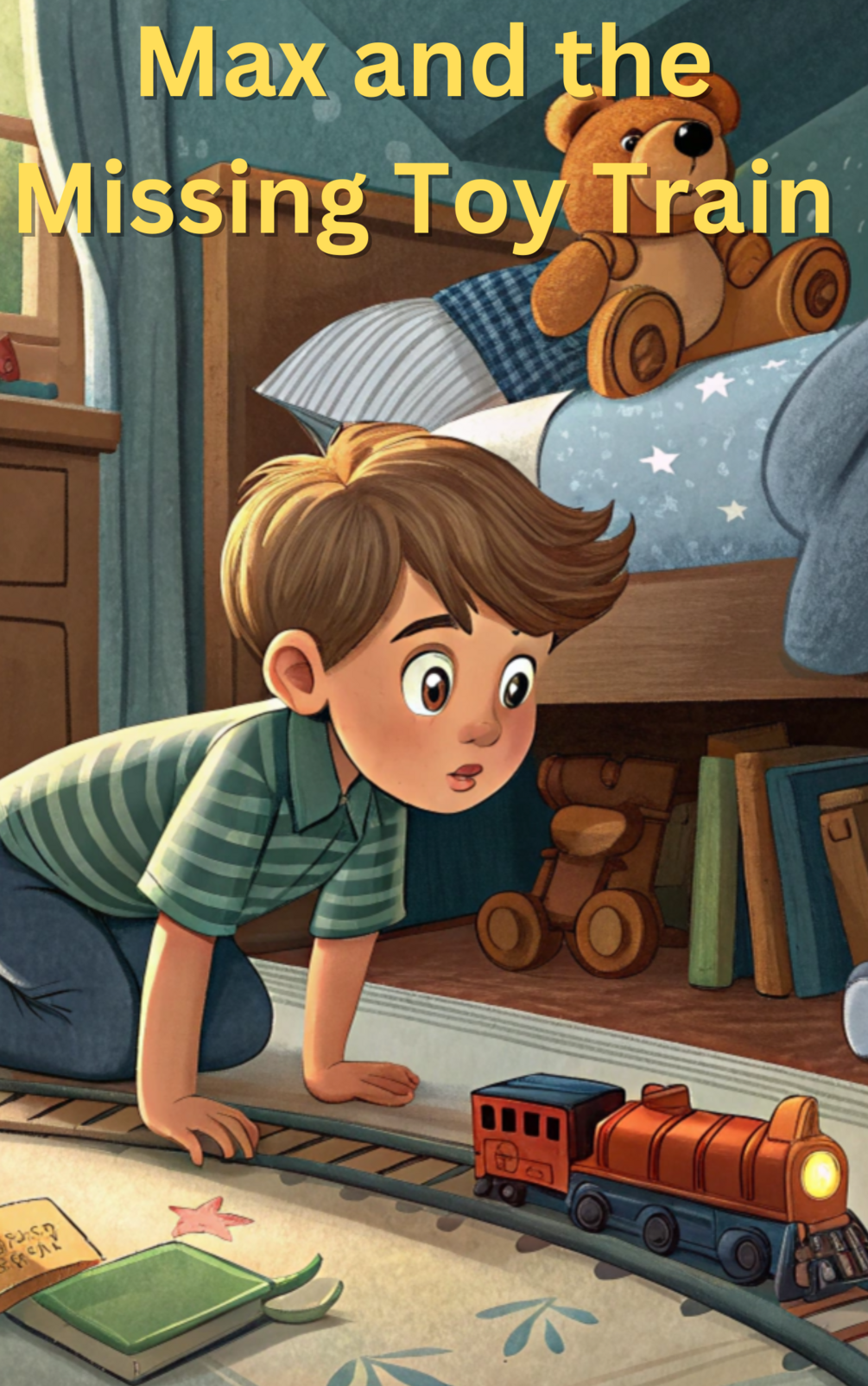 Max and the Missing Toy Train: video story for kids
