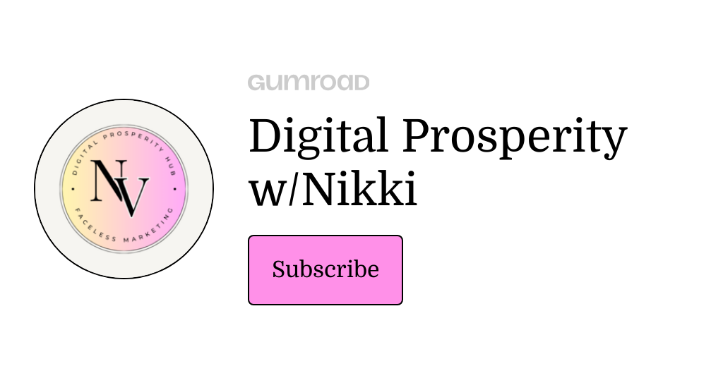 Digital Prosperity w/Nikki