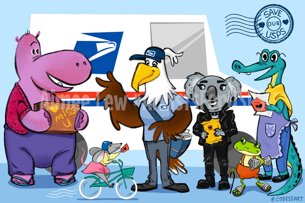 Save Our USPS by Aimee Lew