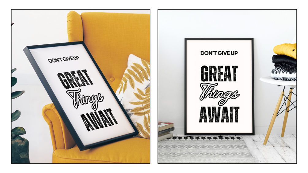 Great Things Await - Printable Wall Art