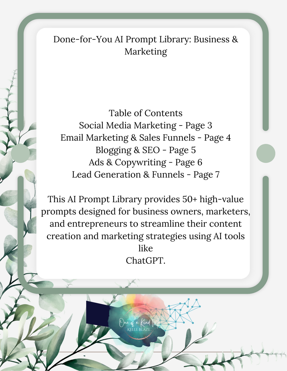 50 Ai Powered Marketing Prompts Done For You Business Growth Prompts