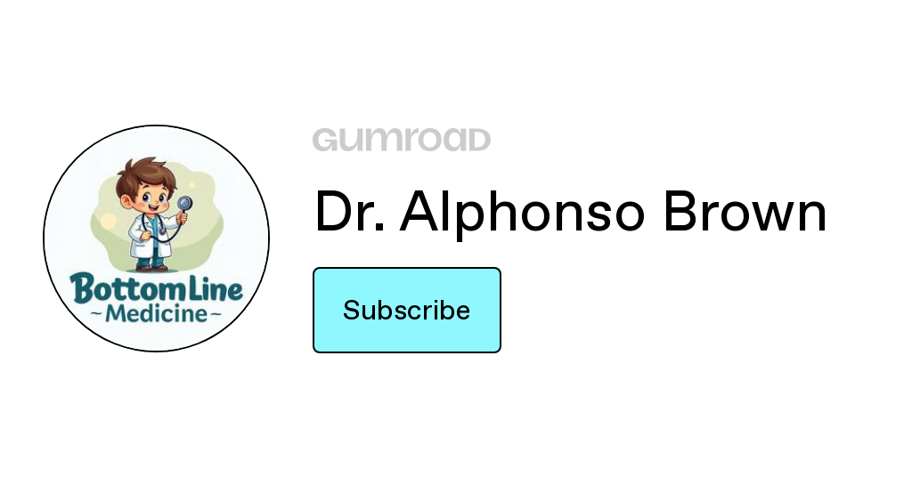 Dr. Alphonso Brown