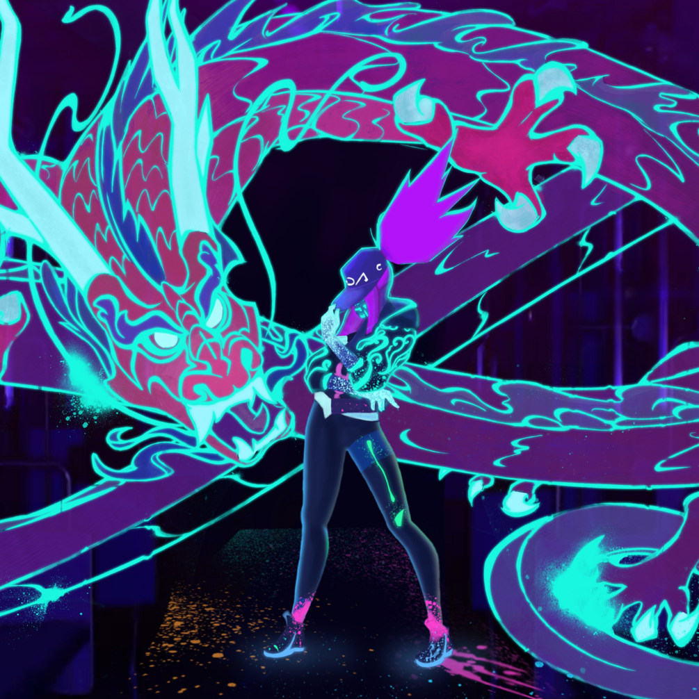 League Of legends - KDA Akali Set