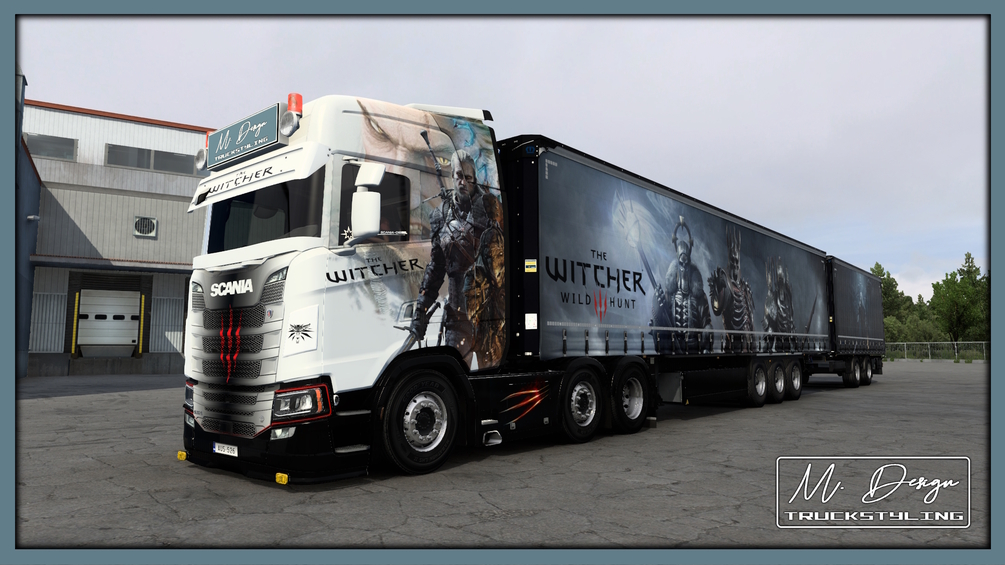 SKIN PACK SCANIA S + KRONE DOUBLE TRAILERS - 1.49 - ETS2