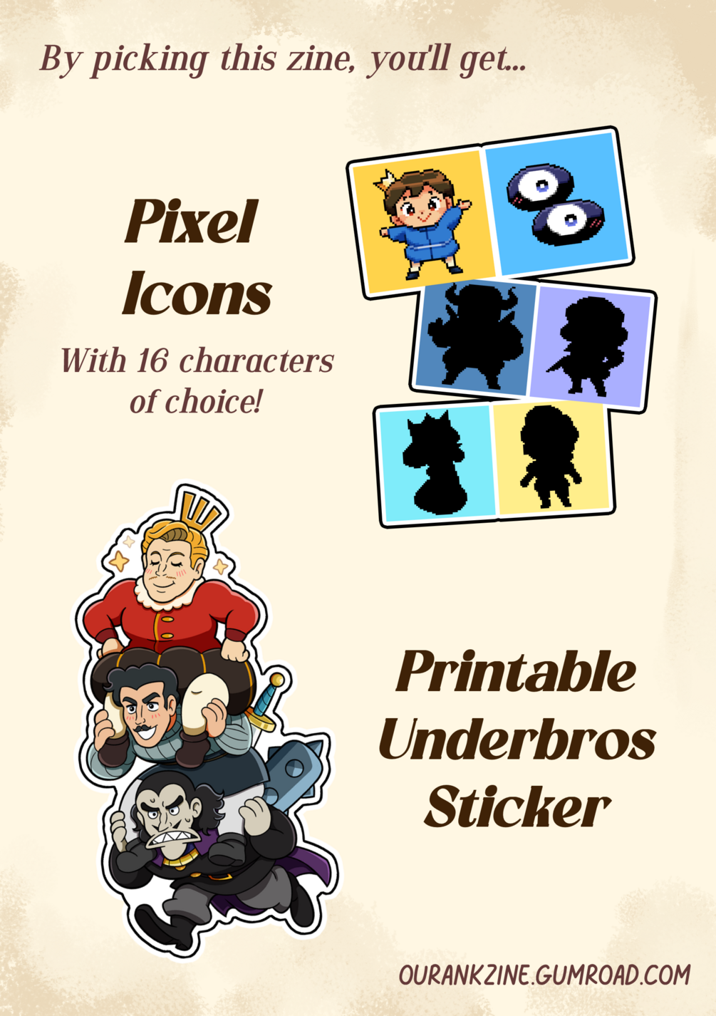 "Thank you, Toka" an Ousama Ranking Zine