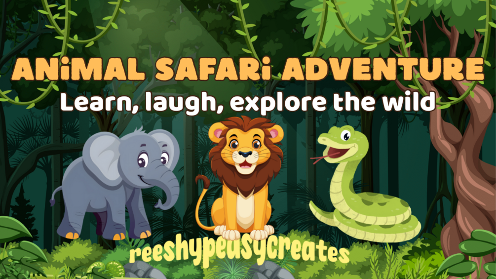 Animal Safari Adventure – Laugh, Learn & Explore the Wild!