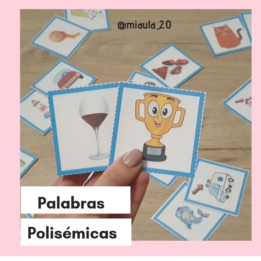 Juego de imágenes Palabras polisémicas