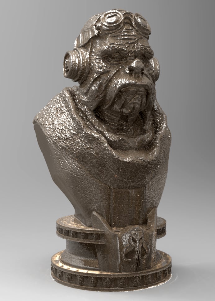 Mandalorian Kuill Bust