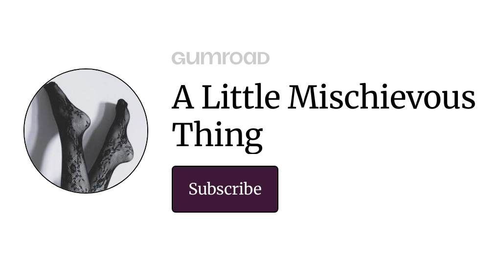 A Little Mischievous Thing