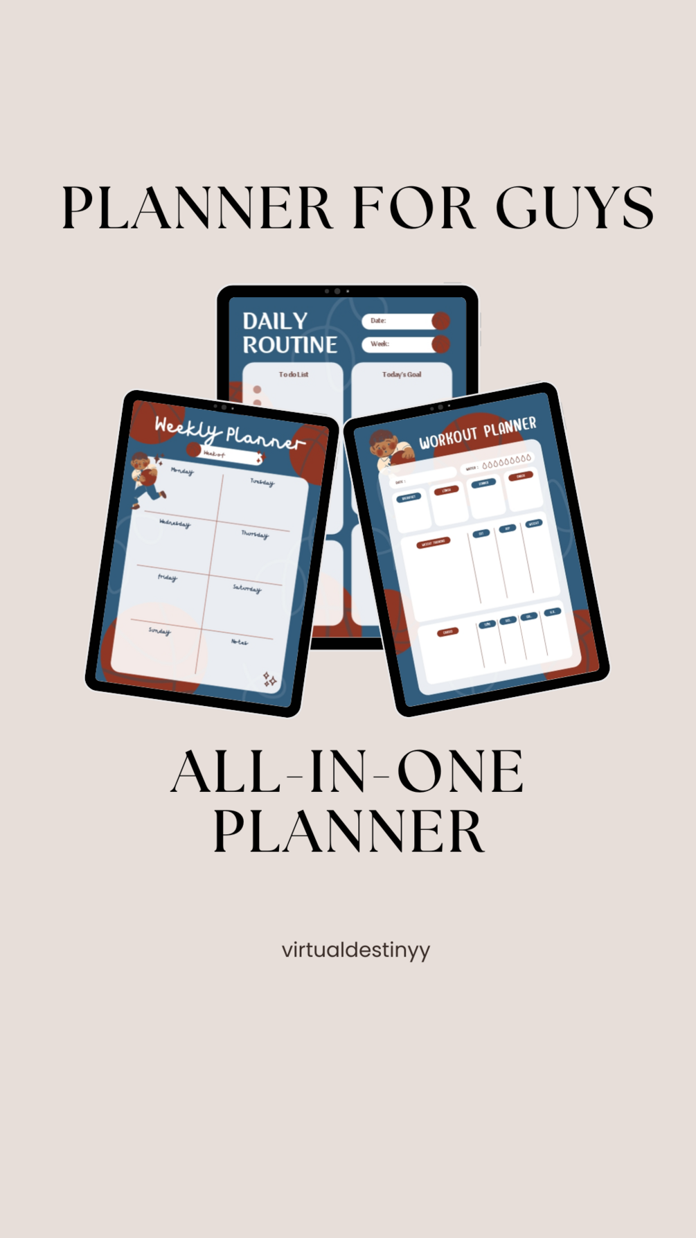 All-in-One Planner For Guys