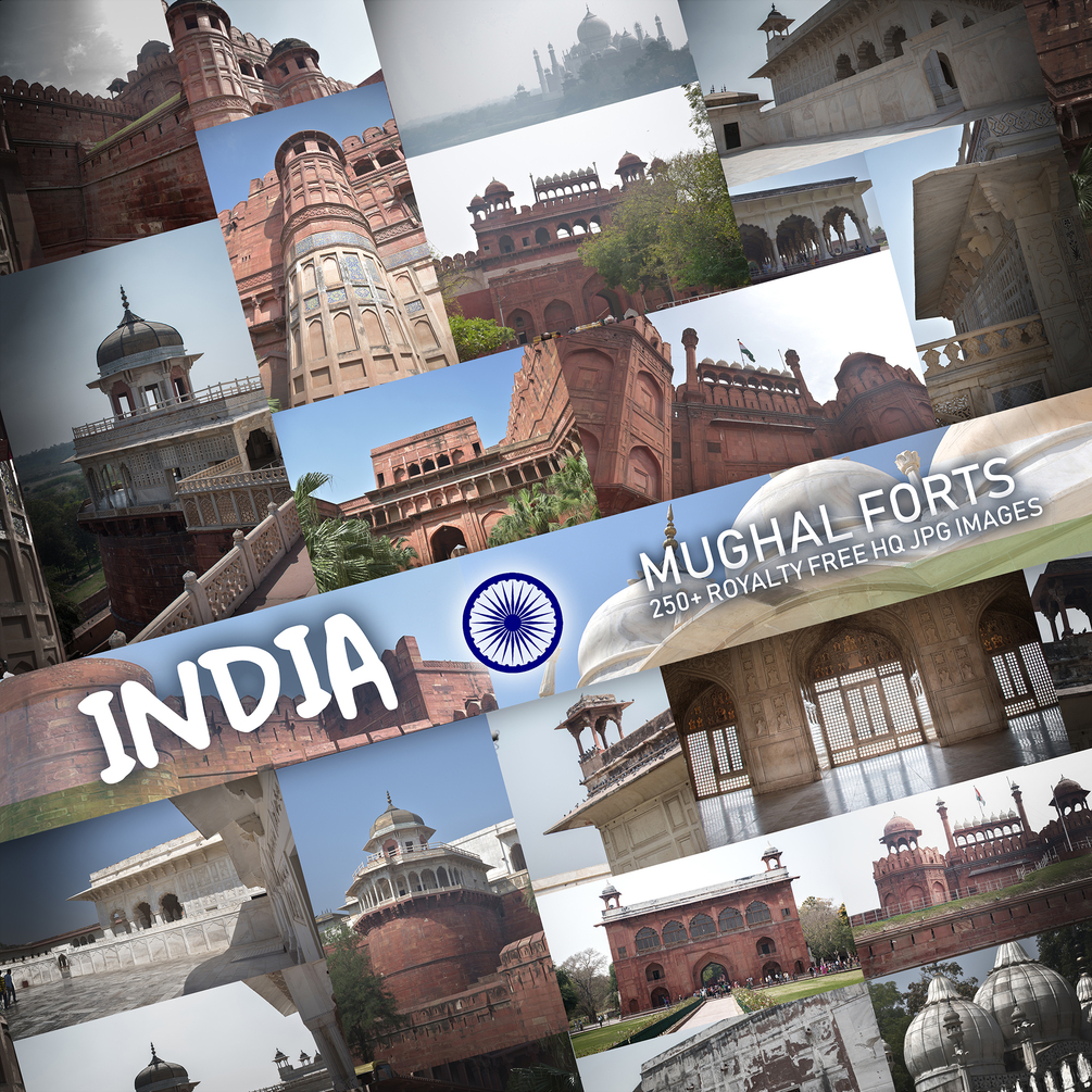 India Mughal Forts Photopack