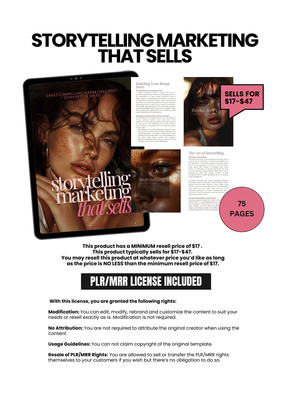 STORYTELLING MARKETING THAT SELLS