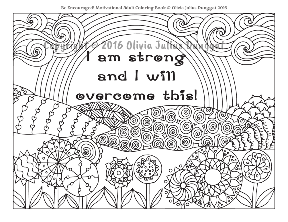 Be Encouraged! Coloring Page #28