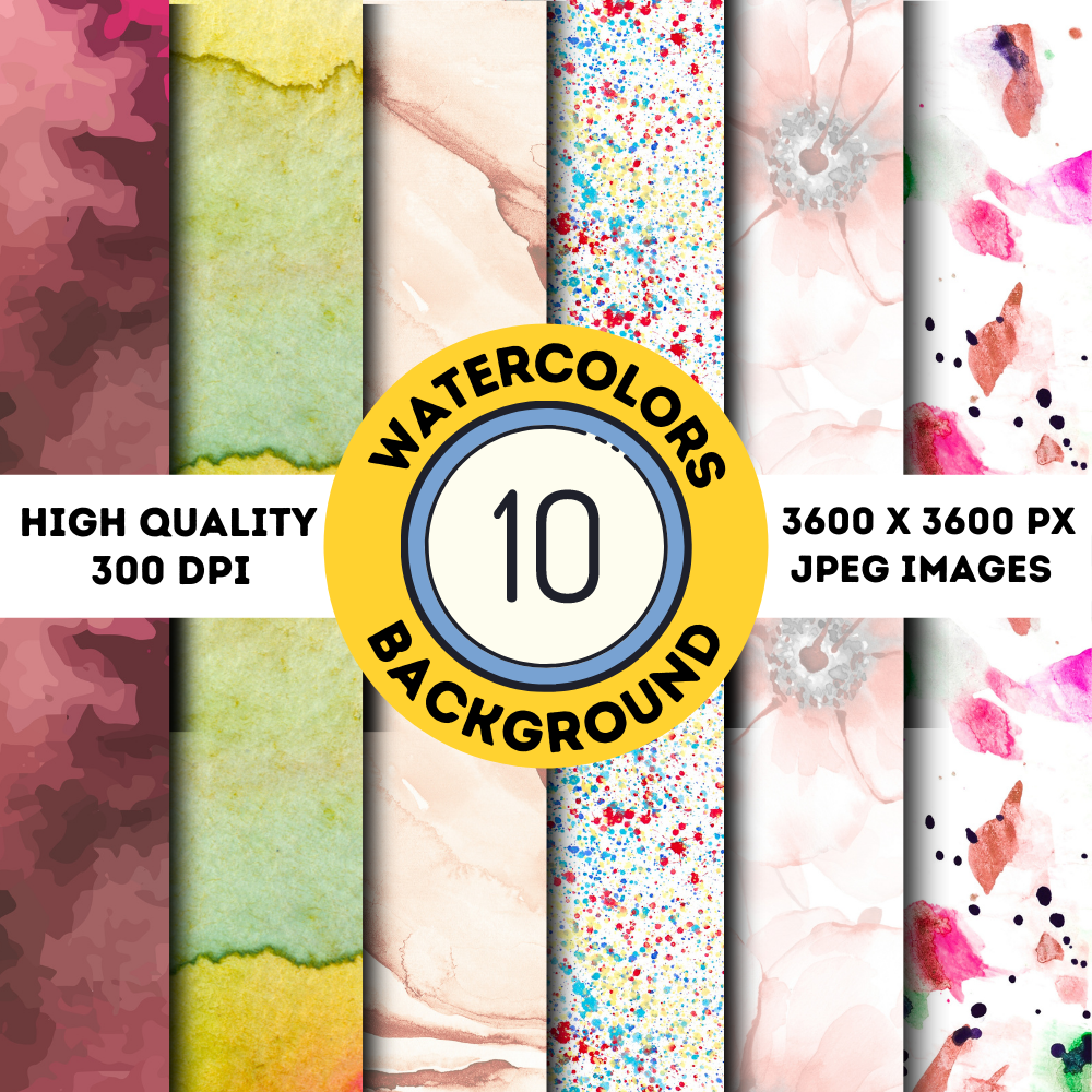 Water Color Digital papers