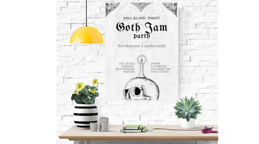 Goth Jam Poster