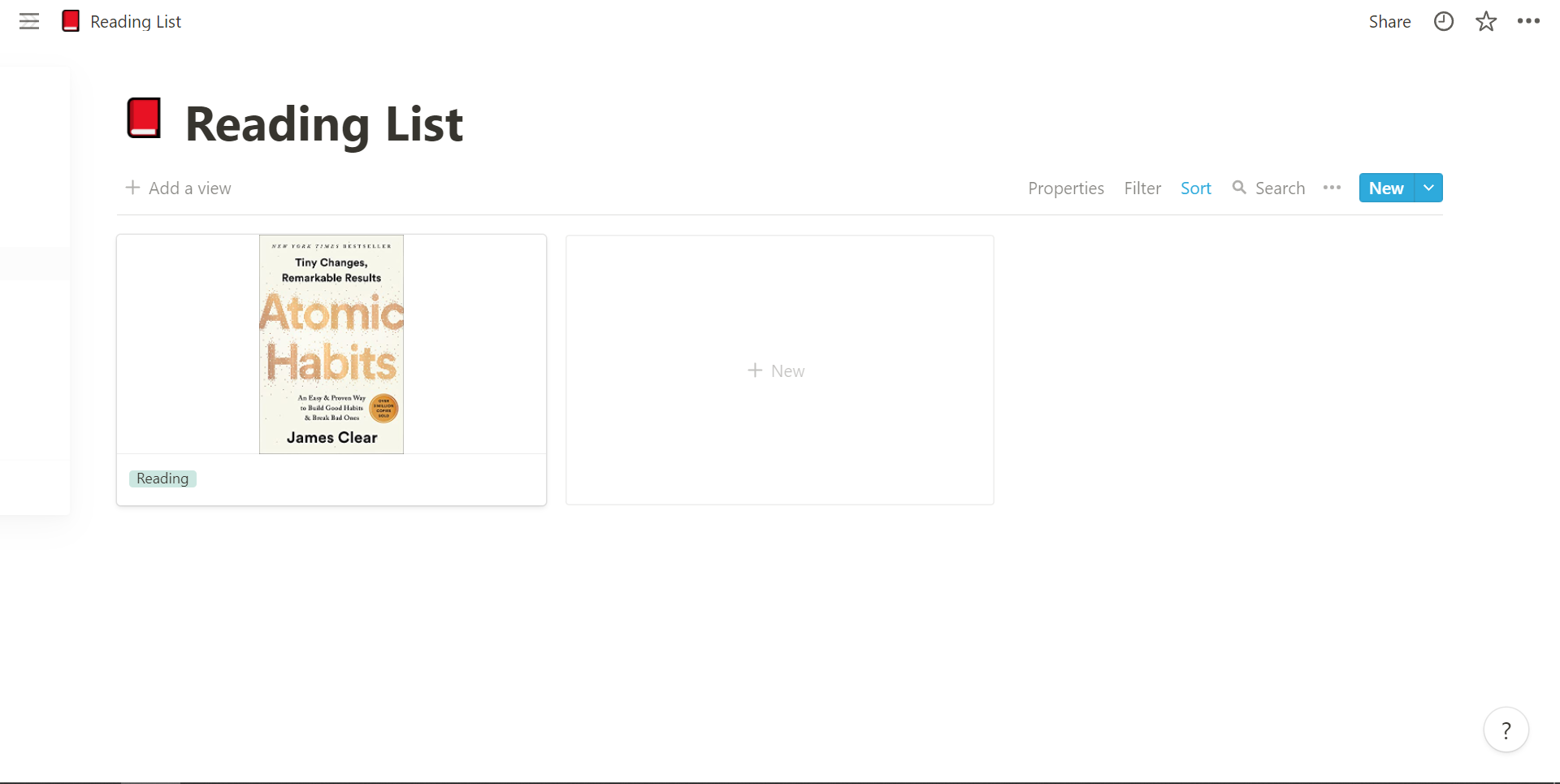 Minimal Reading List