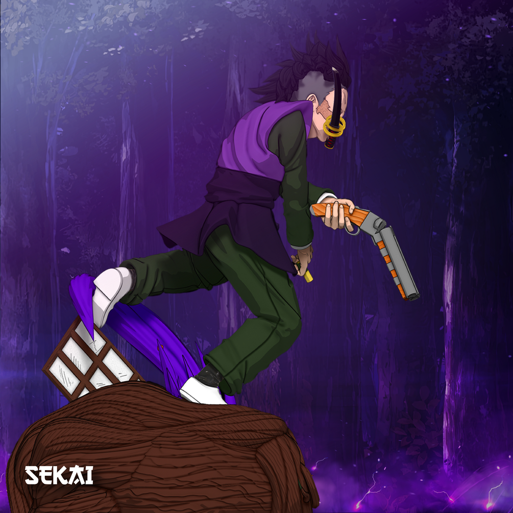 Genya Shinazugawa Sculpture and Bust - Sekai 3D Models - Tested and ...