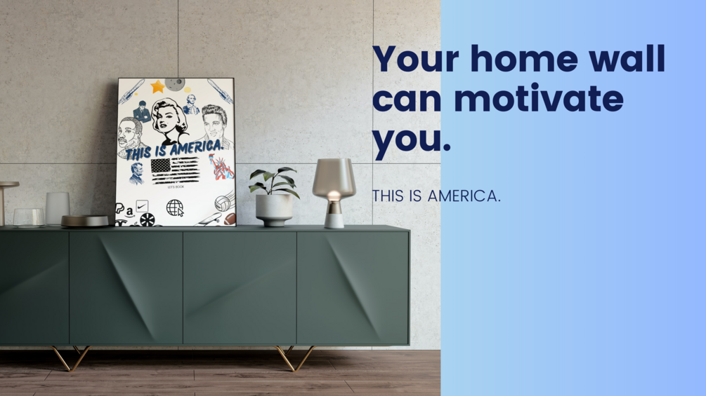 Poster Design - THIS IS AMERICA.