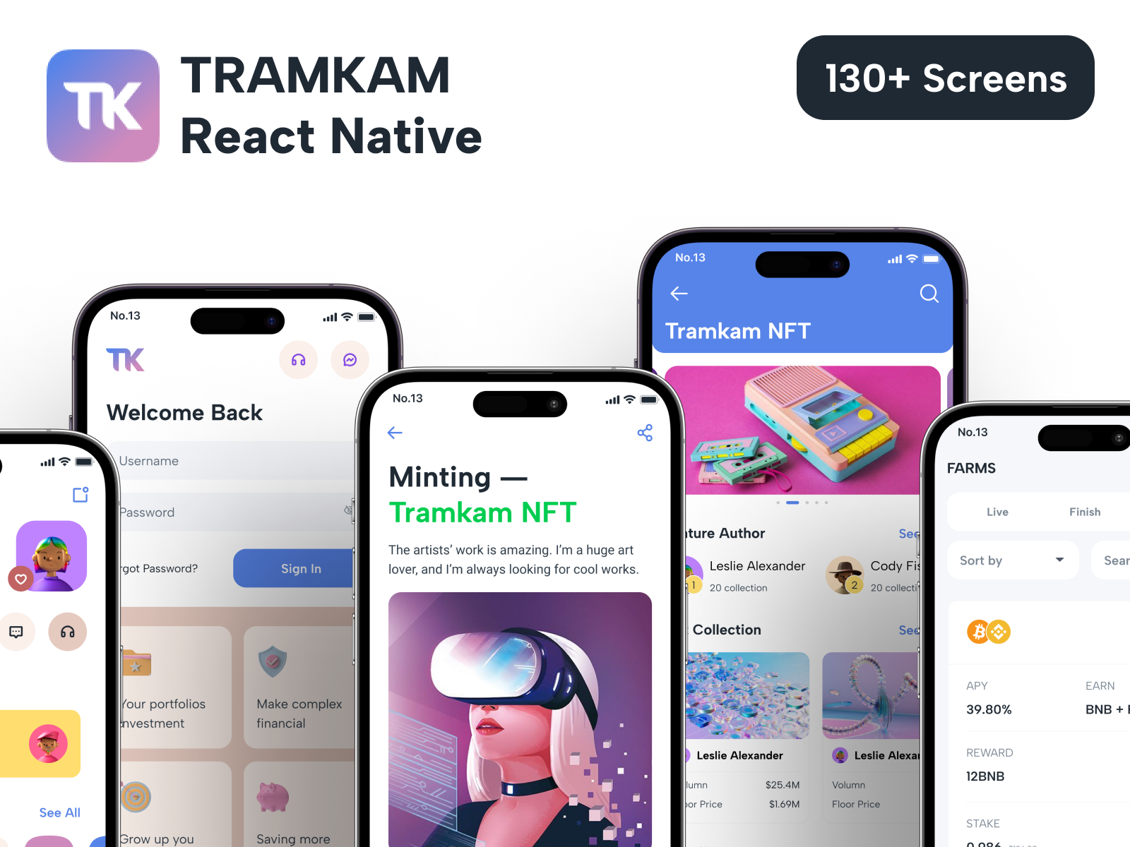 Tramkam Mobile App 130+ Screen - ThirteenDev