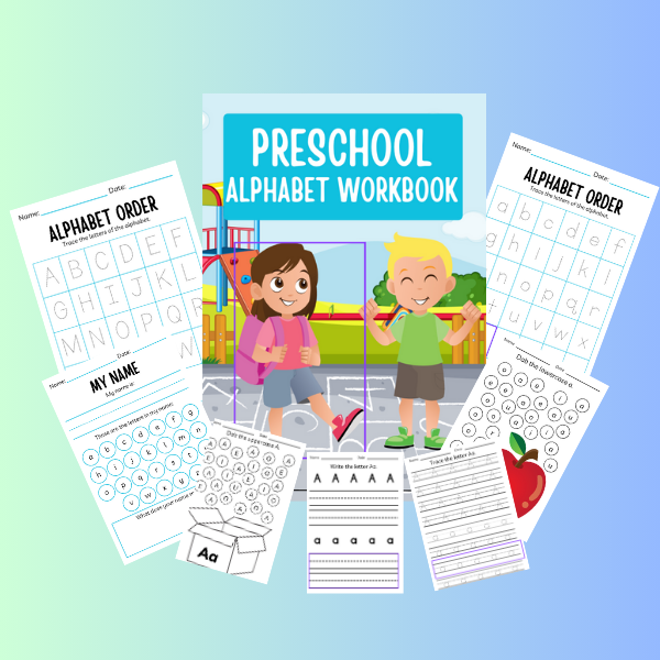 Preschool Alphabet Workbook