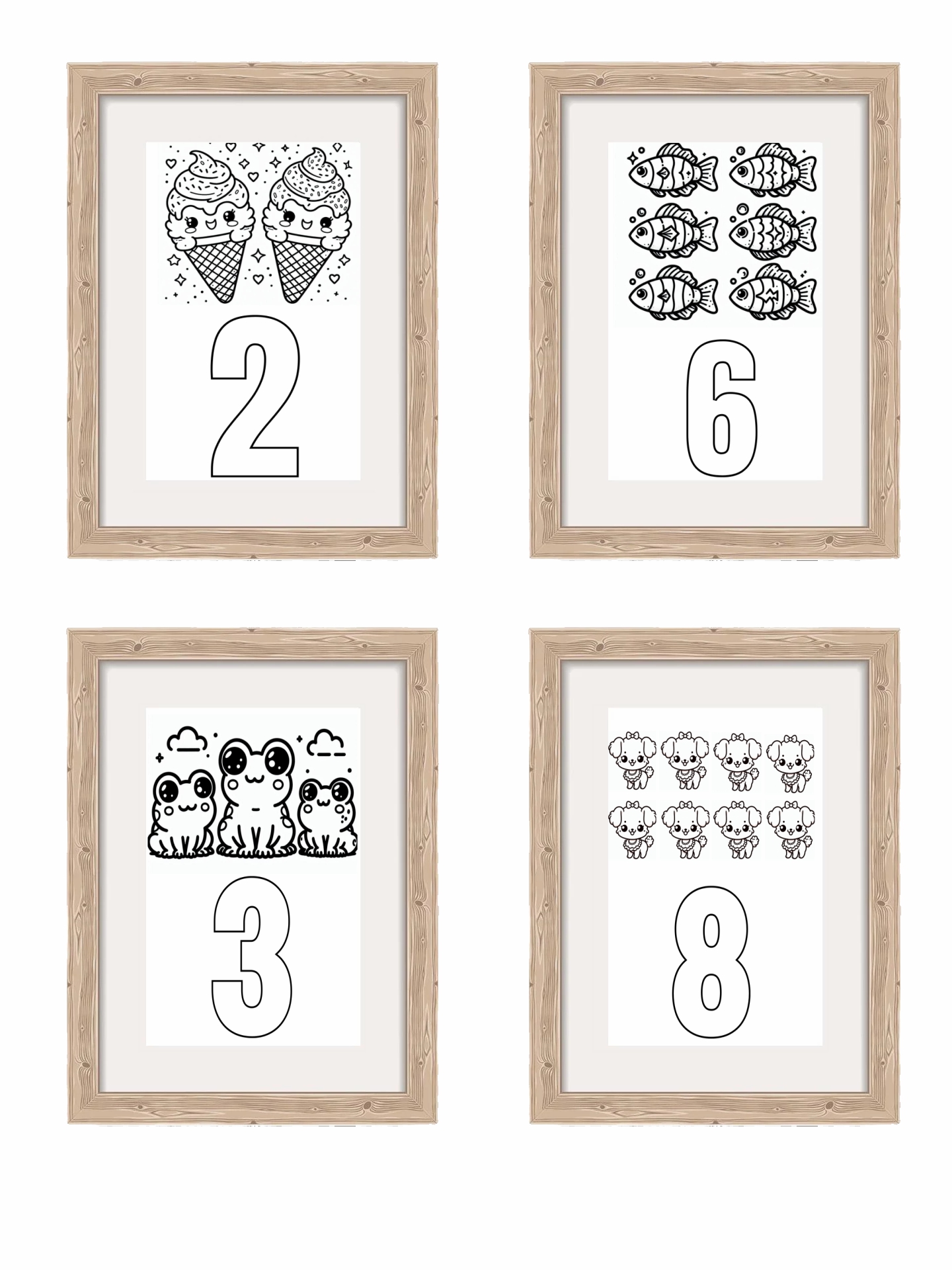 1–20 Coloring Book for Kids– Fun Number Learning for Ages 3–6
