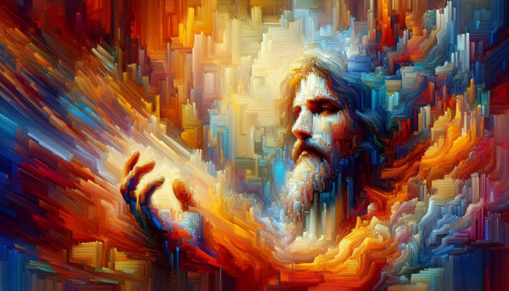 🎨 Divine Creations: Abstract Expression Images of Gods 🌟#AbstractArt # ...