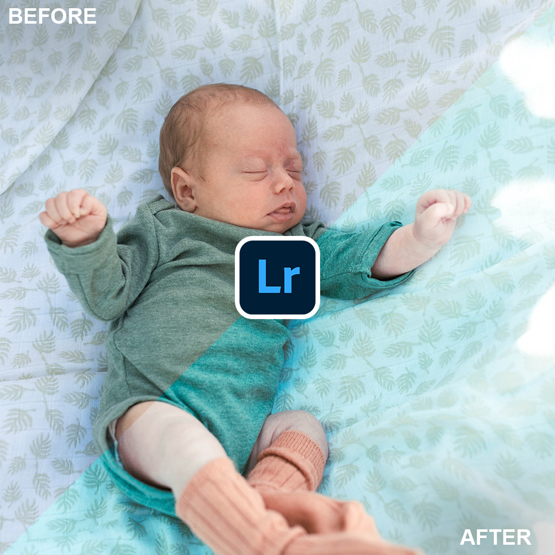 NEWBORN Baby Lightroom Presets | Dreamy Newborn Preset | Creamy Light ...