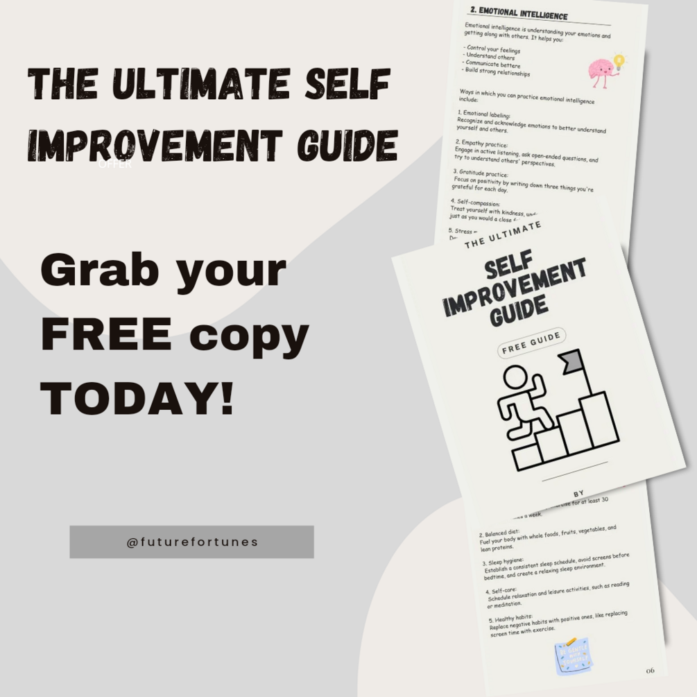 FREE Self Improvement Guide