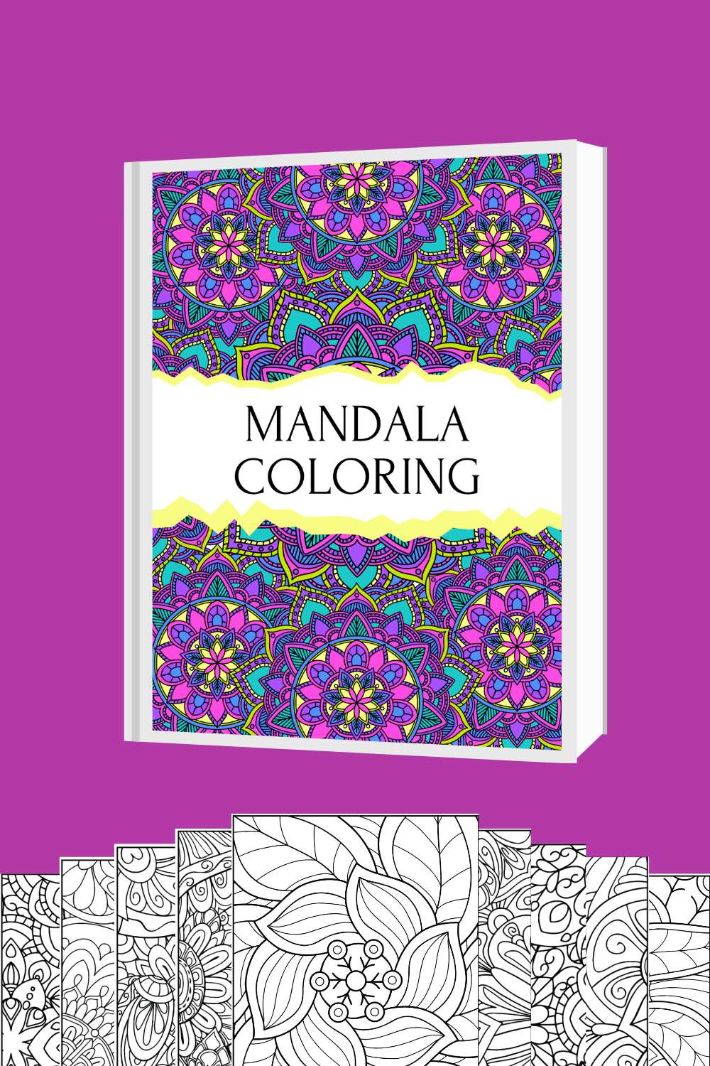 50 Printable Mandala Coloring Pages – A4 PDF for Mindfulness & Relaxation
