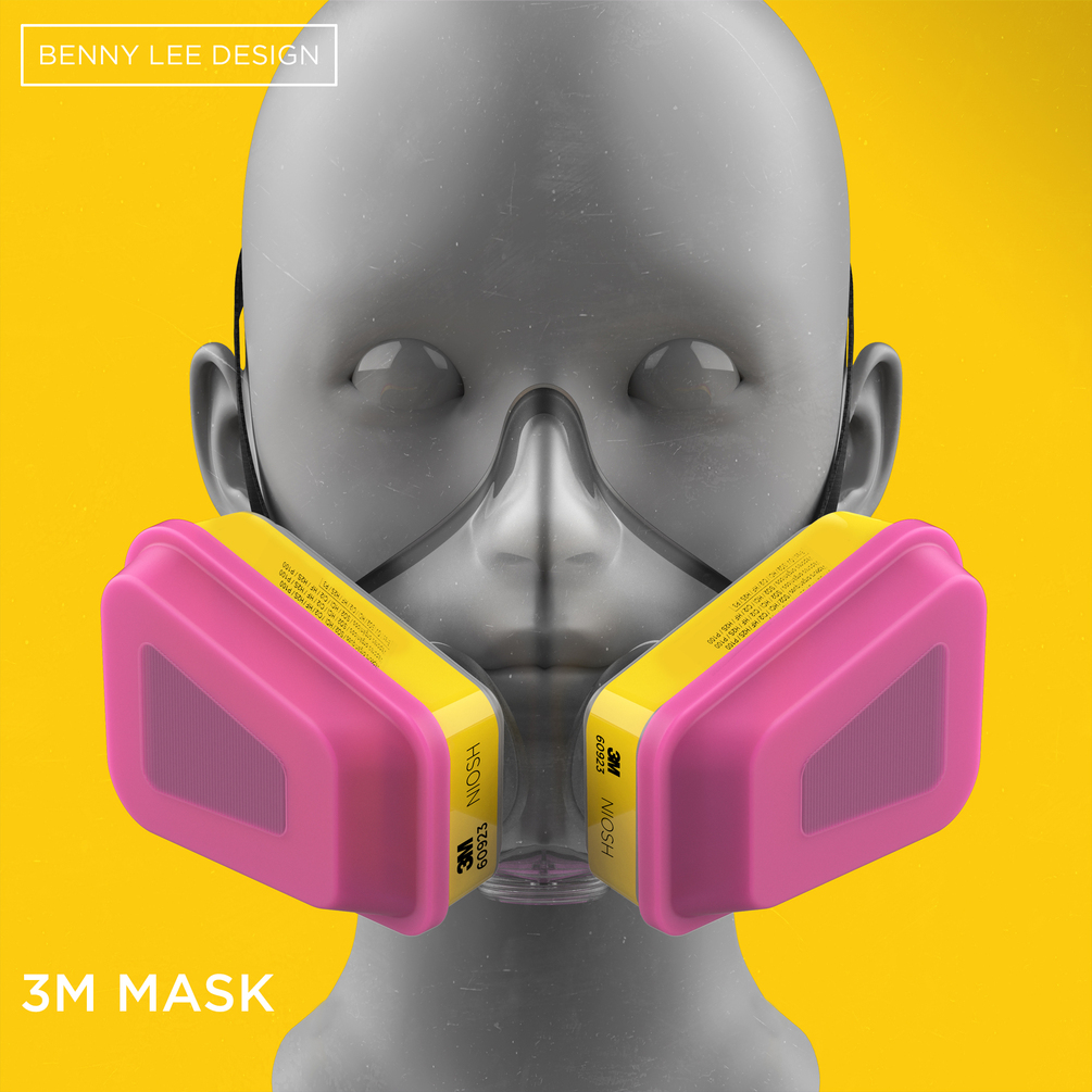 3M Mask (3D print ready)