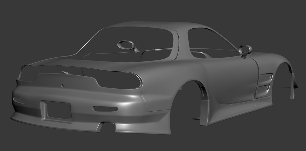 MAZDA RX-7 VERTEX RIDGE WIDEBODYKIT