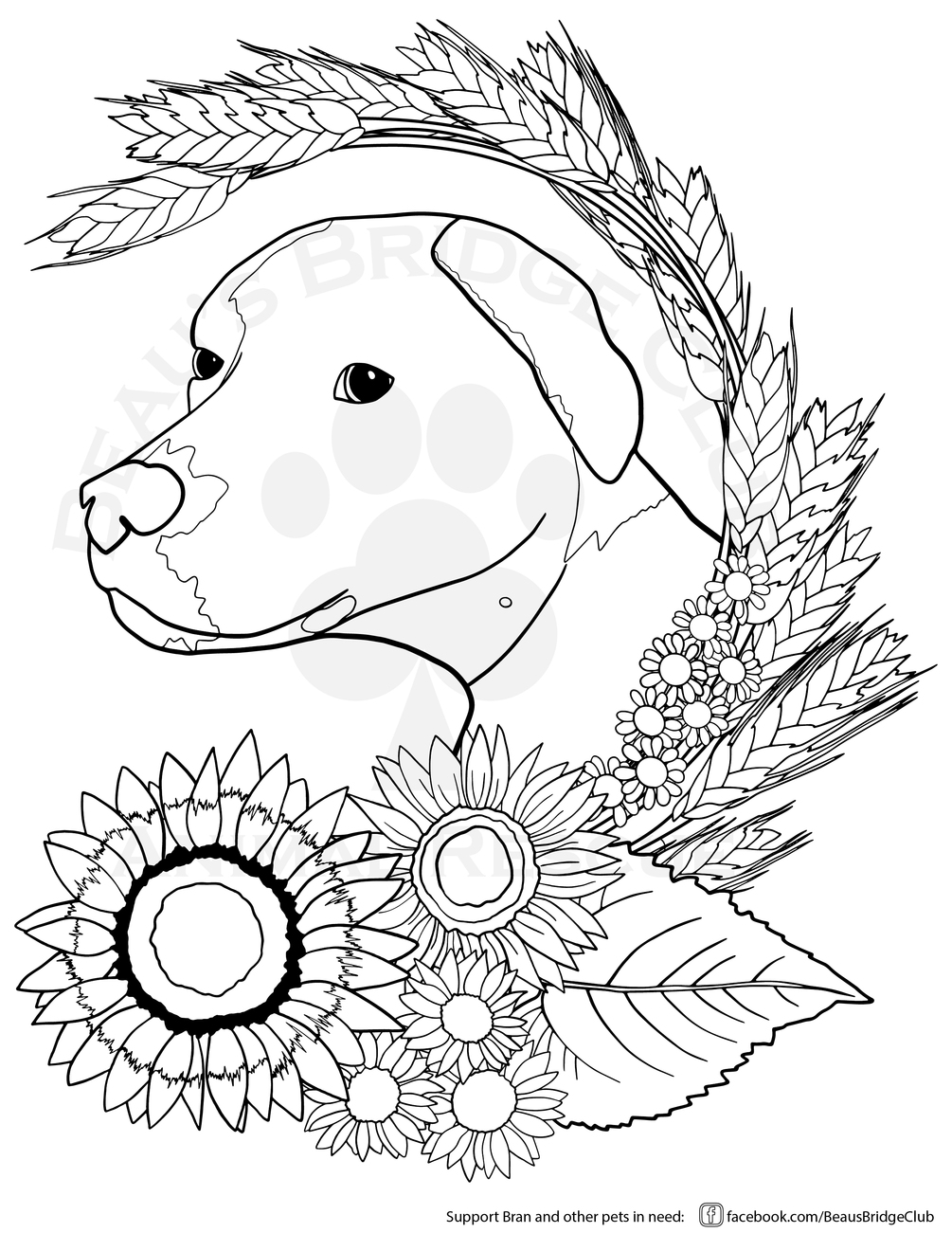 Bran Coloring Page