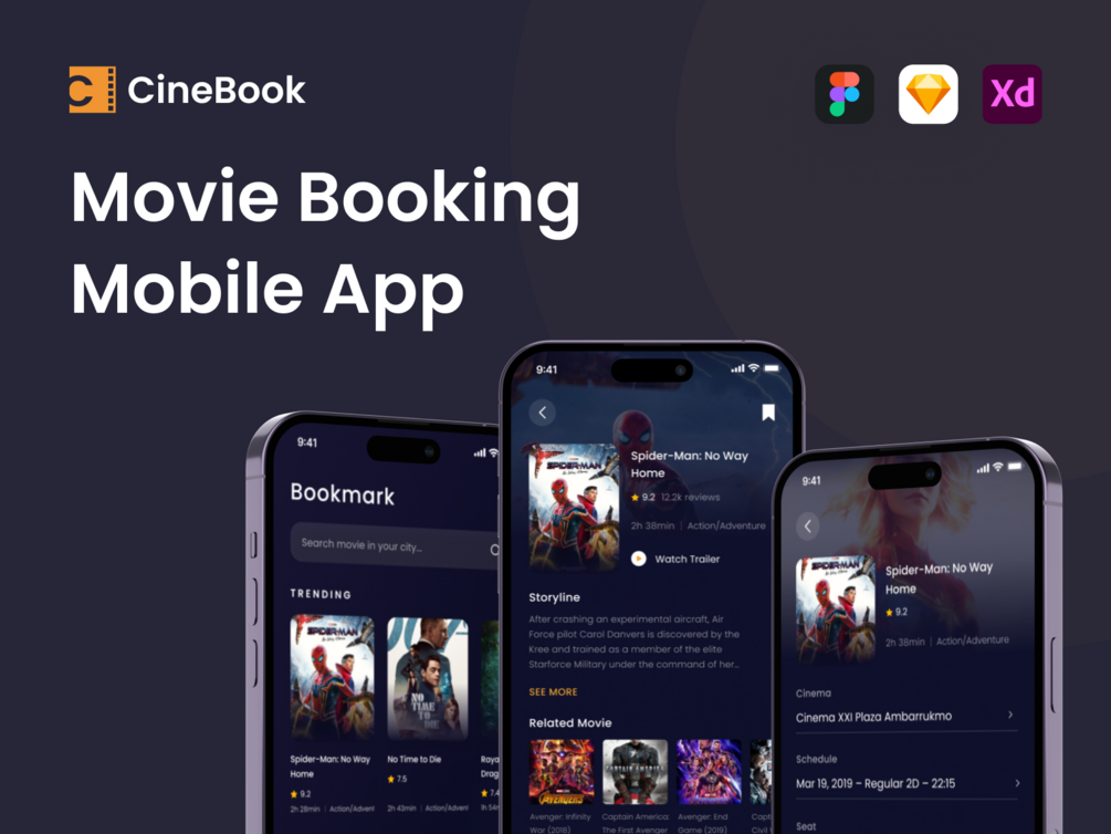 Cinebook - Movie Booking Mobile App