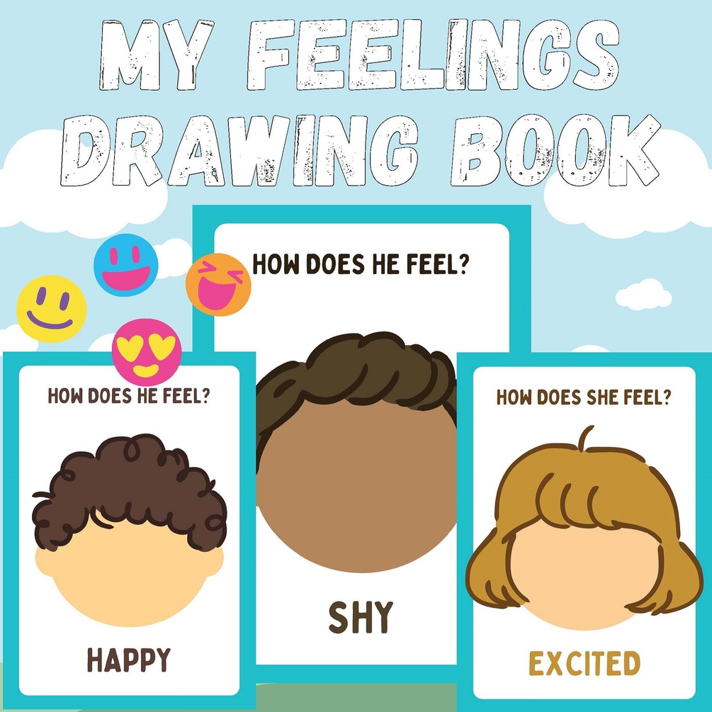 My Kindergarten Feelings Drawing Book