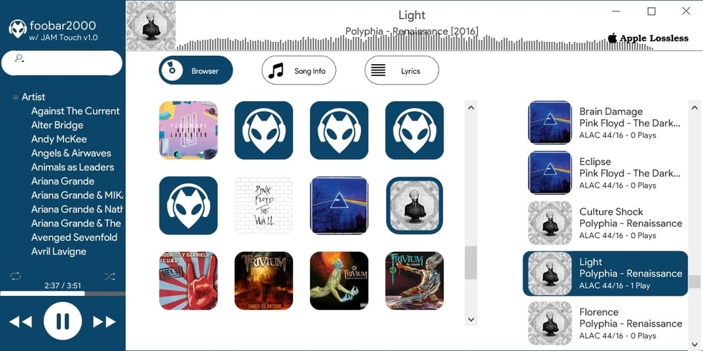 JAM Touch - v1.0