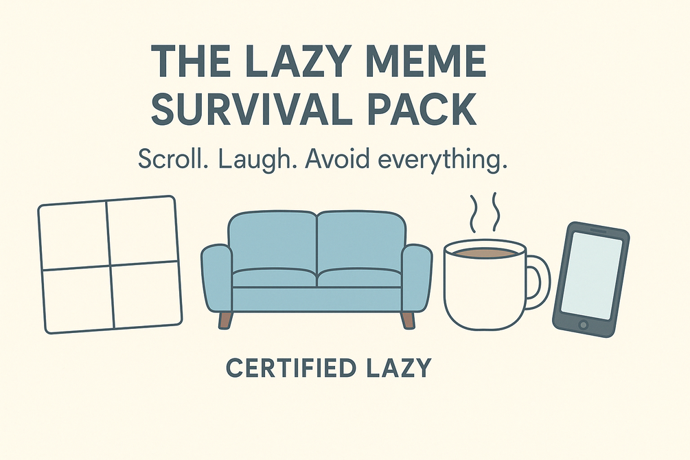 The Lazy Meme Survival Pack