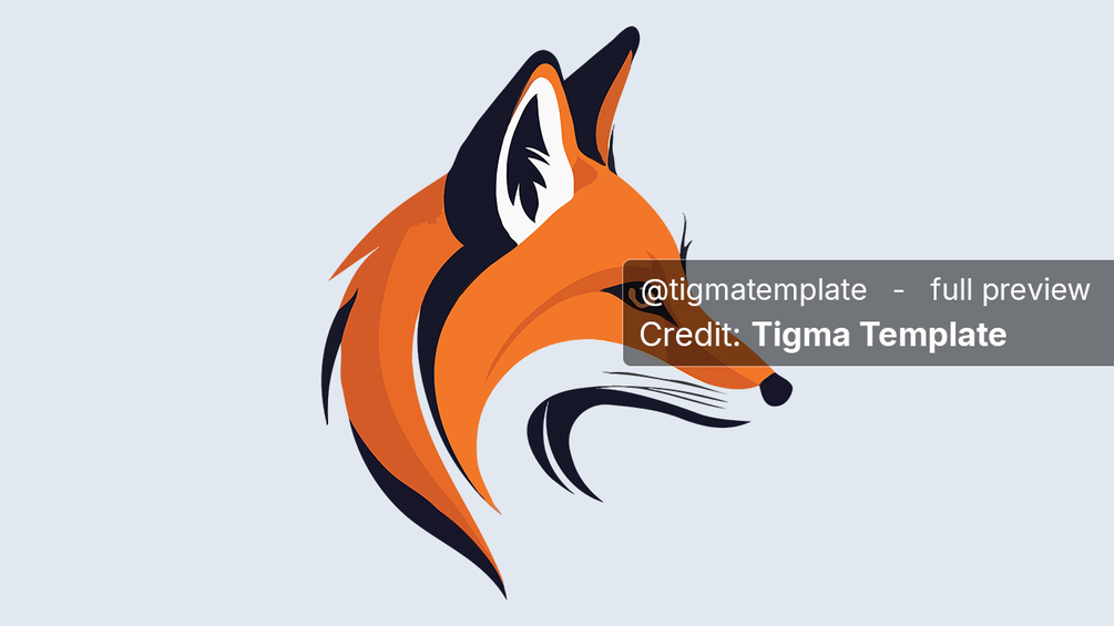 Free Mystic Fox Vector: Elegance Meets Digital Artistry