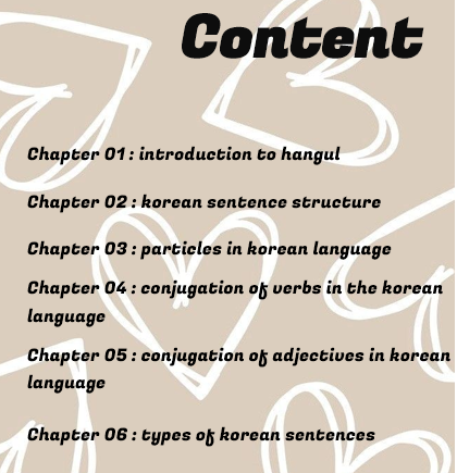Master Korean: A Comprehensive Guide to Hangul, Grammar, and Sentence Structure