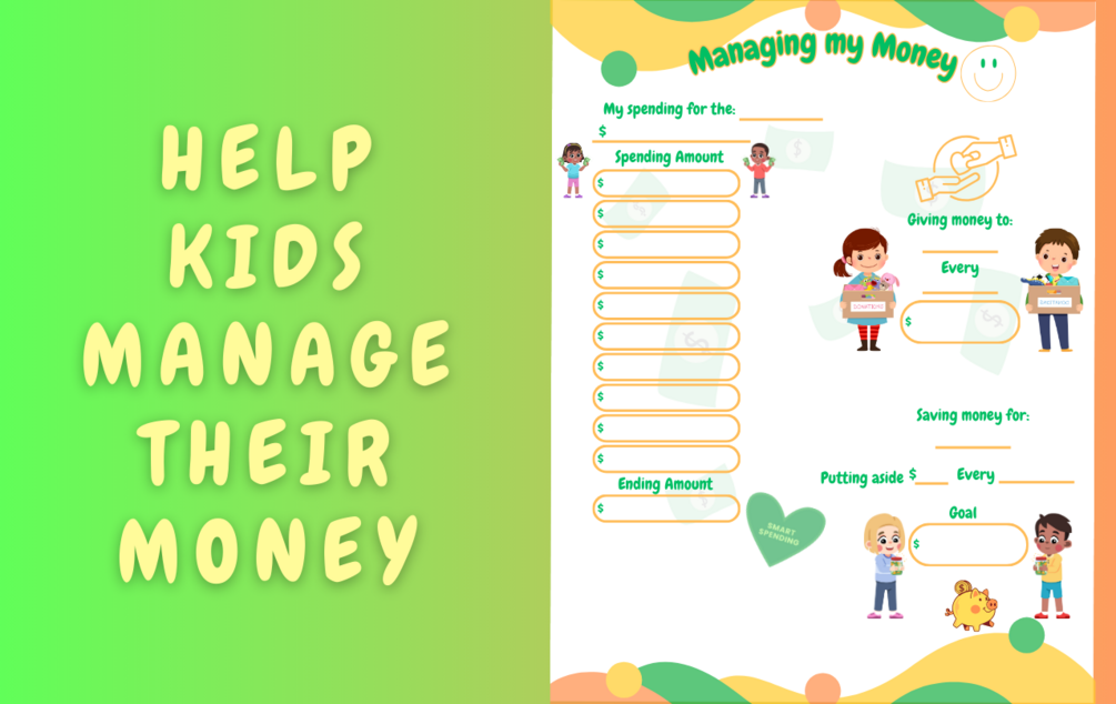 Money practice for kids