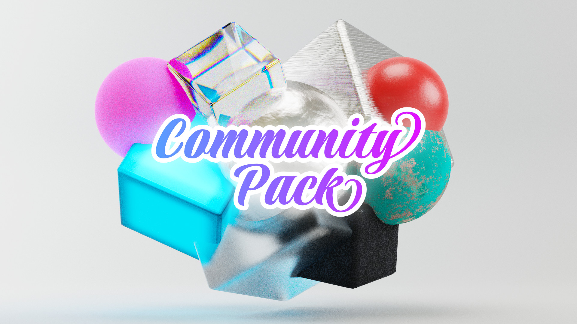 🎉 New FREE Materials for Blender! (Community Material Pack) - Curtis Holt