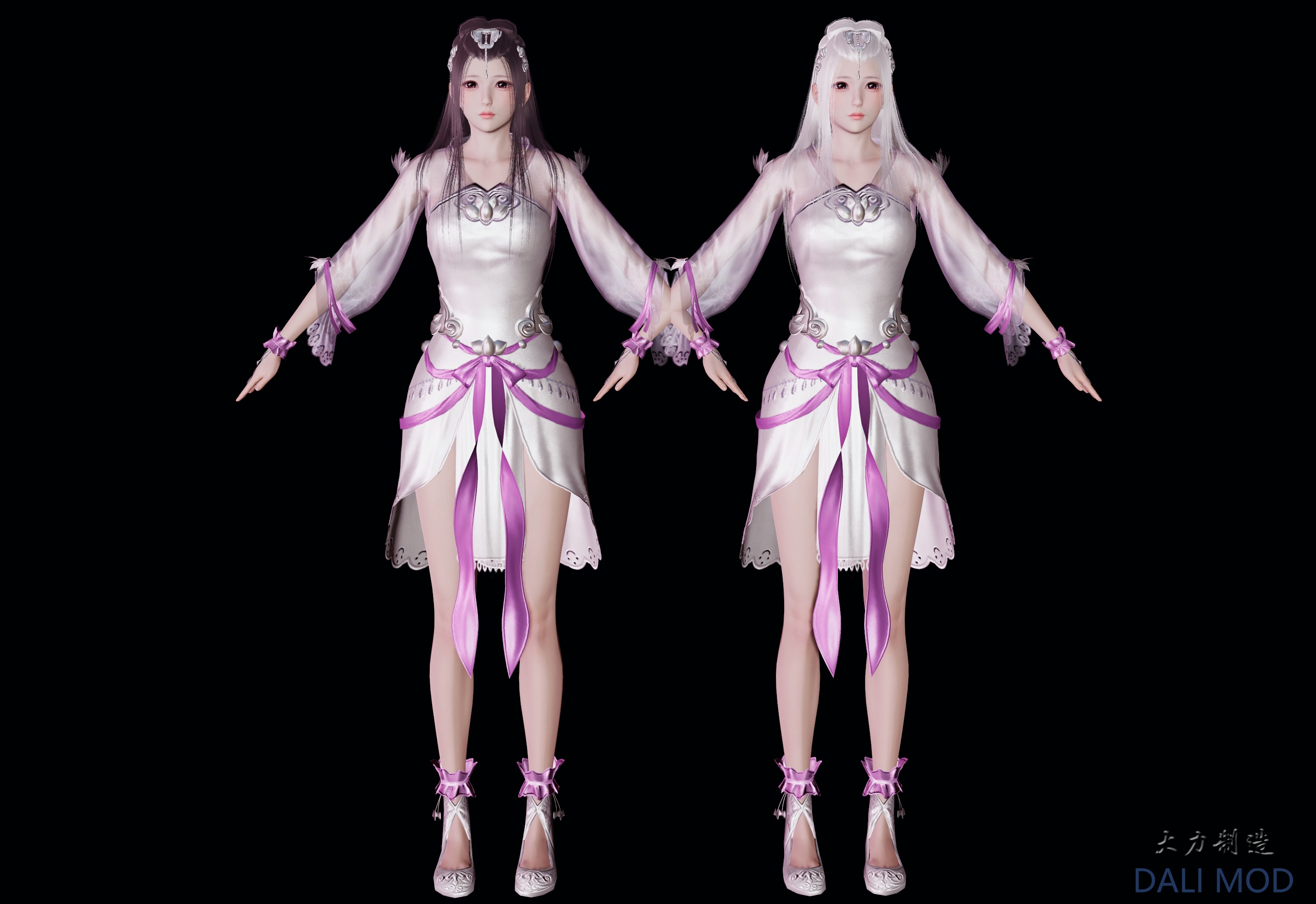 021 - HS2（HoneySelect2）+AI（AI-Syoujyo）MOD-大力-吹雪 附带模特