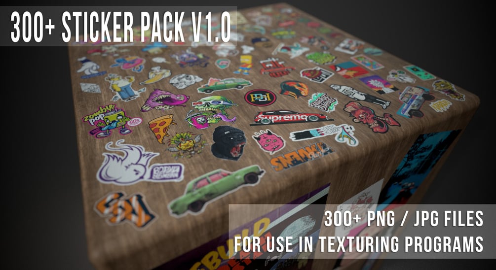 300+ Sticker Pack v1.0