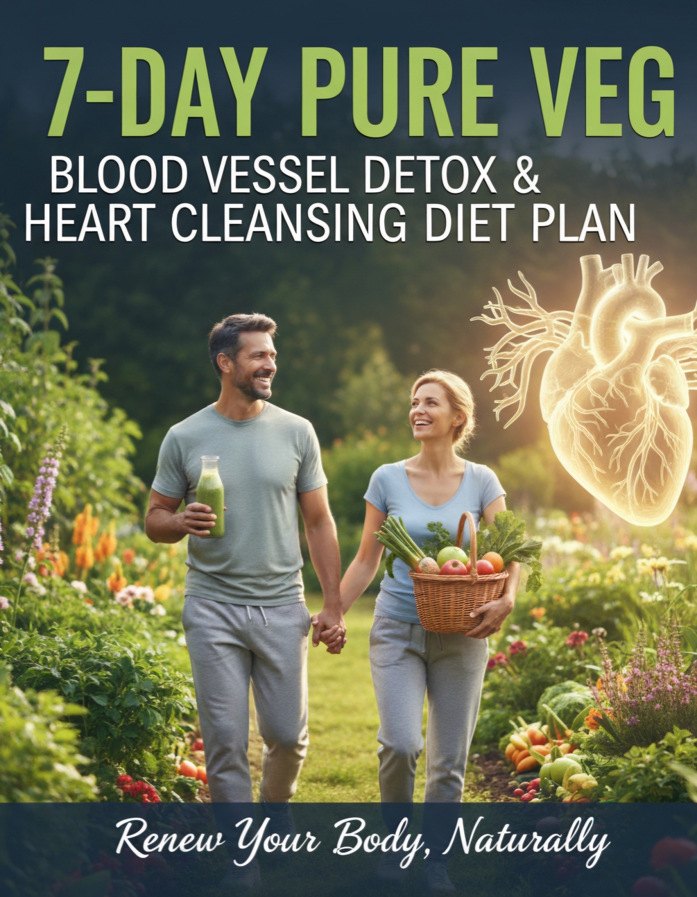 7-Day Pure Veg Blood Vessel Detox & Heart Cleansing Diet Plan