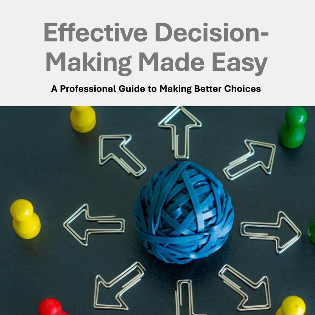"Make Better Choices: A Guide to Effective Decision-Makingg" (ebook)