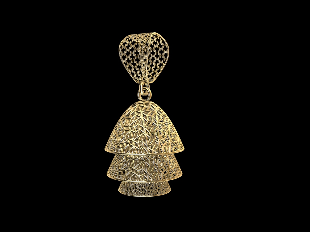 Multi Layered Jali Pendant