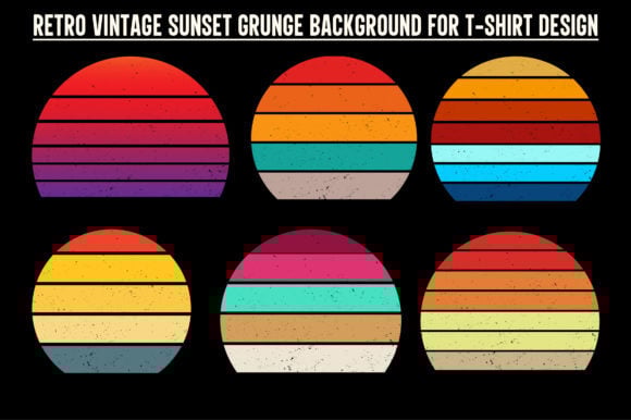 Vintage Retro Sunset Bundle